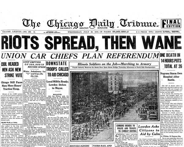 Red Summer Race Riots | National Museum of African American History ...