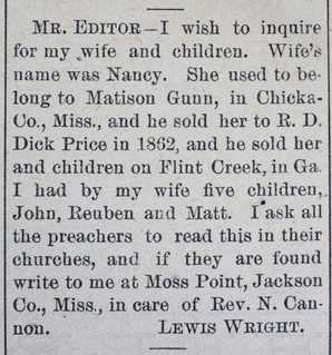 Searching for Family | National Museum of African American History & Culture.