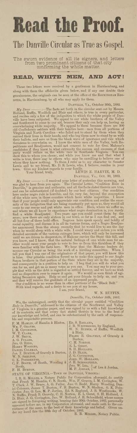 Reconstructing White Supremacy | National Museum of African American ...