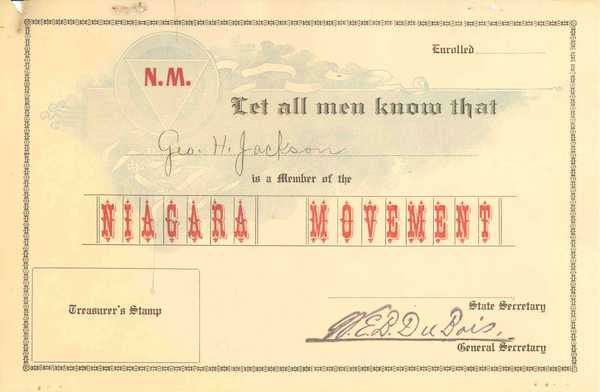 The Niagara Movement | National Museum of African American History ...