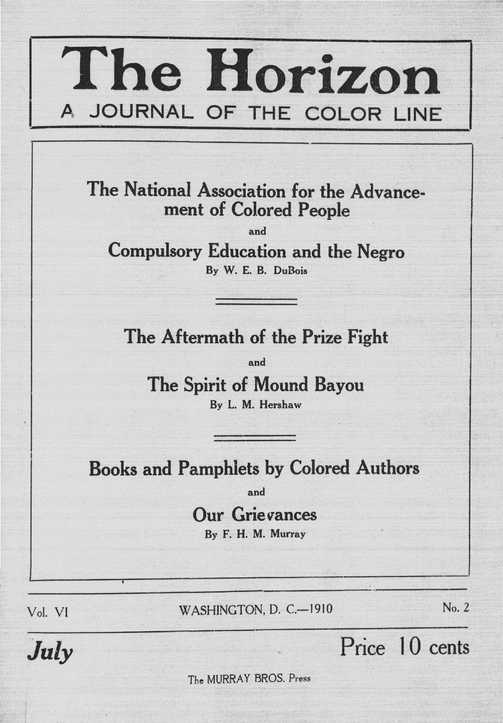 The Niagara Movement | National Museum of African American History ...