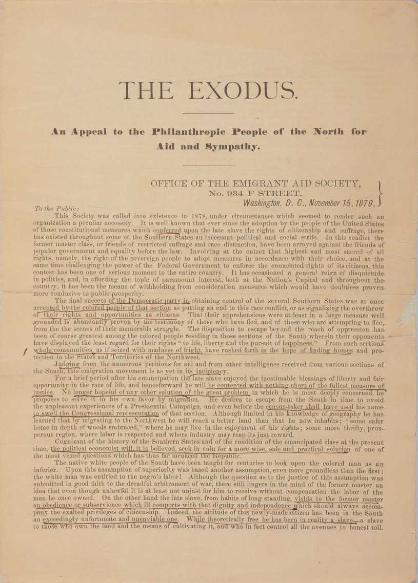 Migrating Out of the South | National Museum of African American ...
