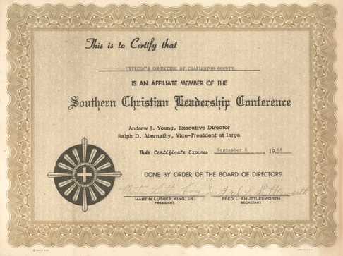 The Southern Christian Leadership Conference | National Museum of ...