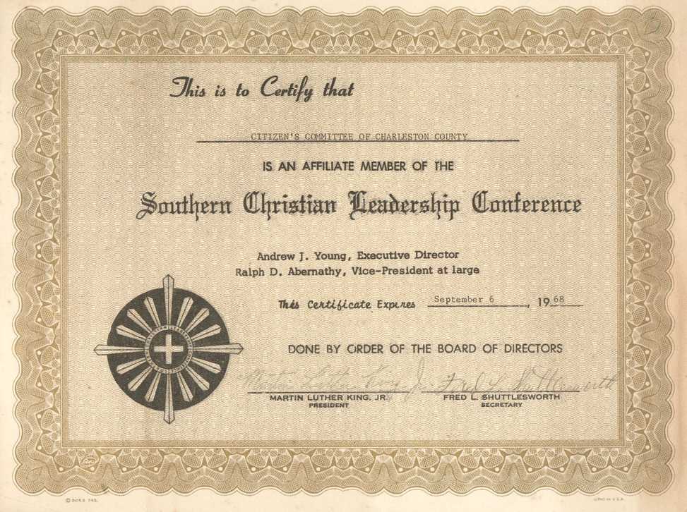 The Southern Christian Leadership Conference | National Museum of ...