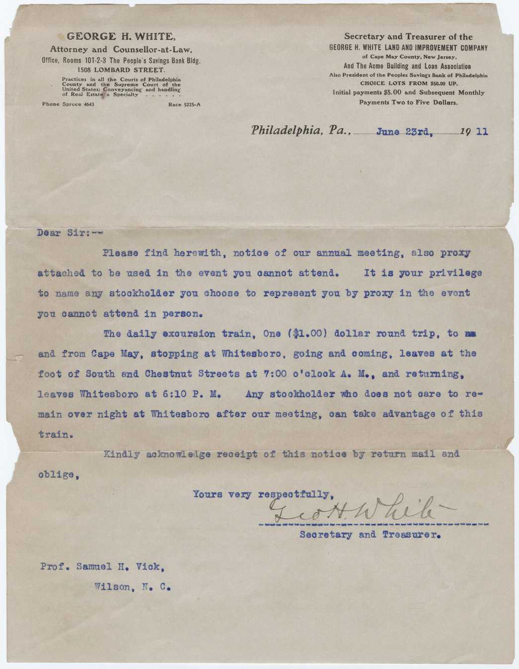 George Henry White | National Museum of African American History & Culture.