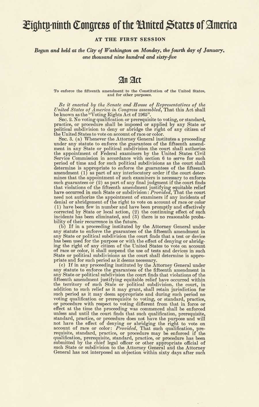 The Struggle for Voting Rights | National Museum of African American ...
