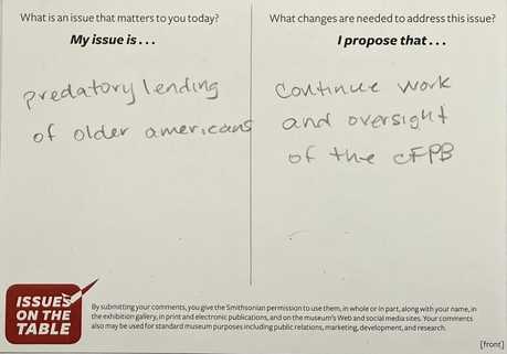 Issues on the Table | National Museum of African American History ...