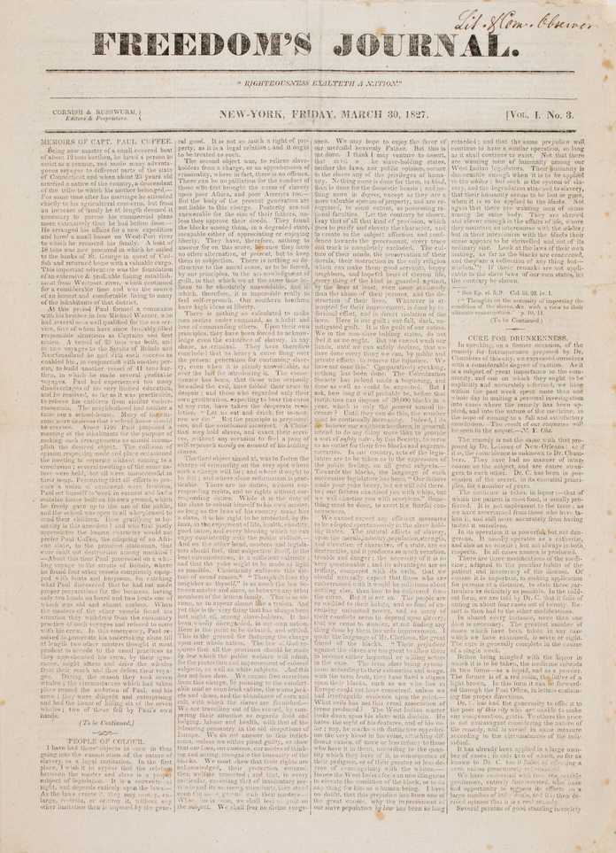 Black Newspapers: Issues for the Times | National Museum of African ...