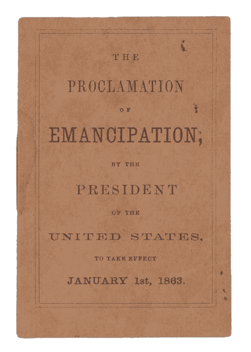 Emancipation Proclamation | National Museum of African American History ...