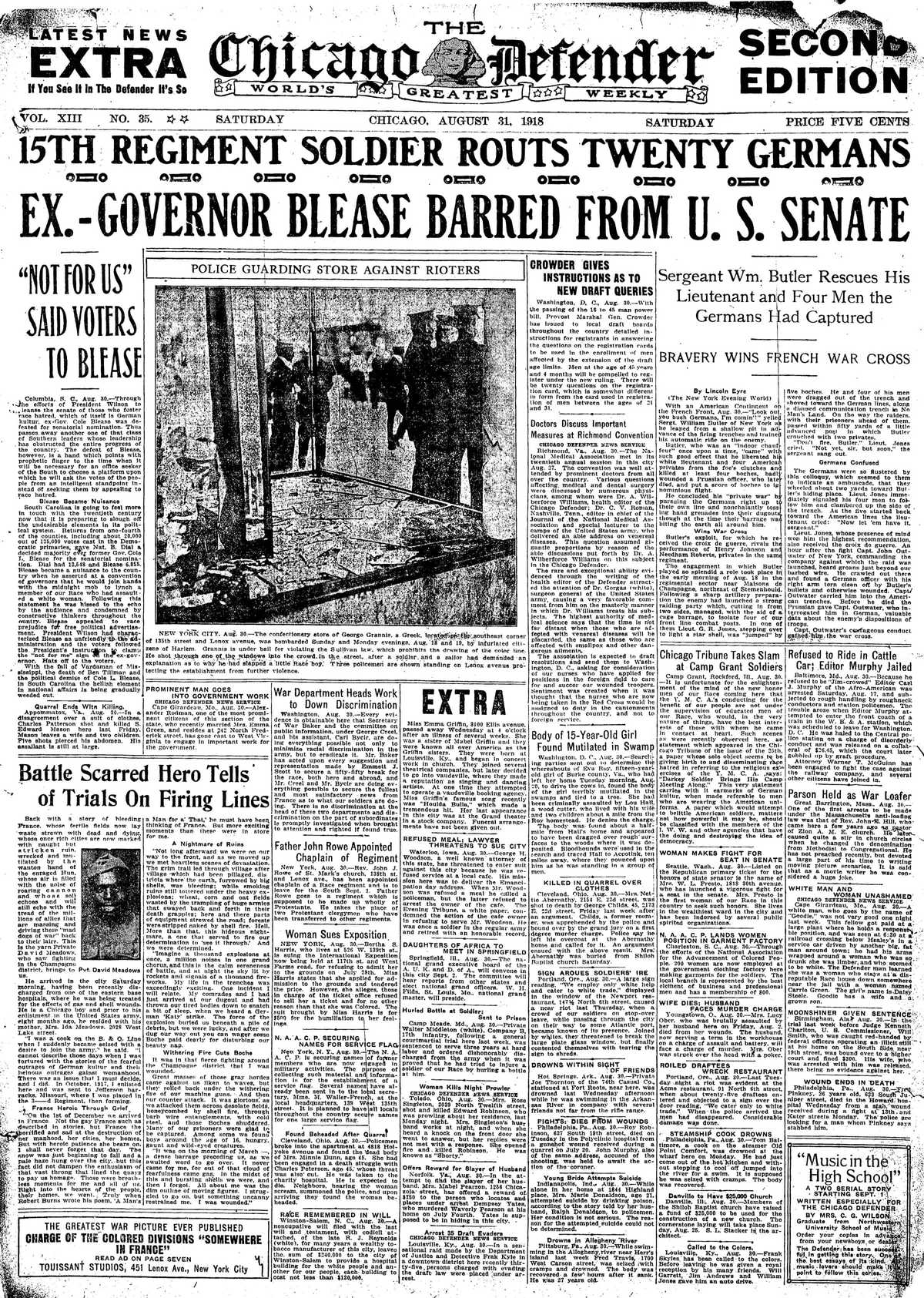 African Americans in World War I | National Museum of African American ...