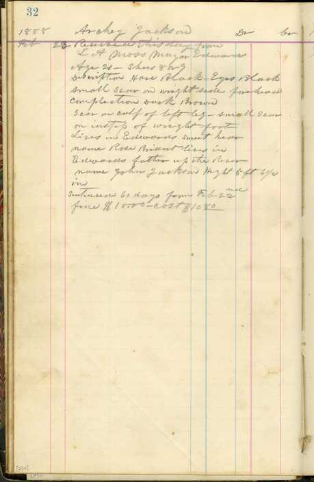 Convict Labor Records