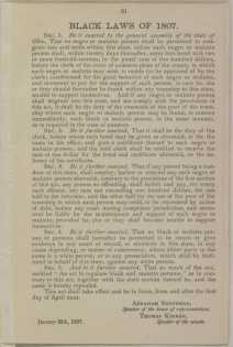 Black Codes | National Museum of African American History & Culture.